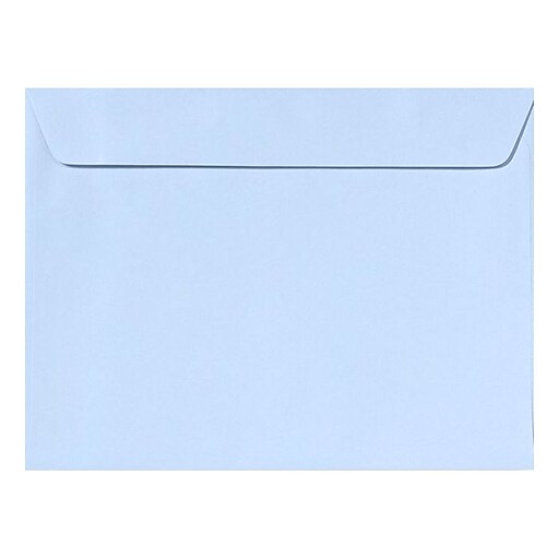 LUX 9 x 12 Booklet Envelopes 50/Pack, Baby Blue (EX4899-13-50) | Staples