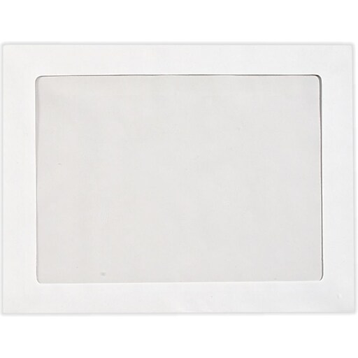 LUX 9 x 12 Full Face Window Envelopes 50/Pack, 28lb. Bright White (FFW ...