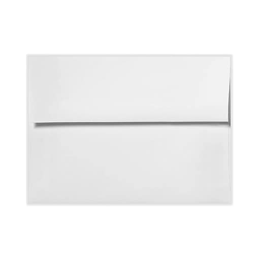 LUX A6 Invitation Envelopes (4 3/4 x 6 1/2) 50/Pack, 70lb. Bright White ...