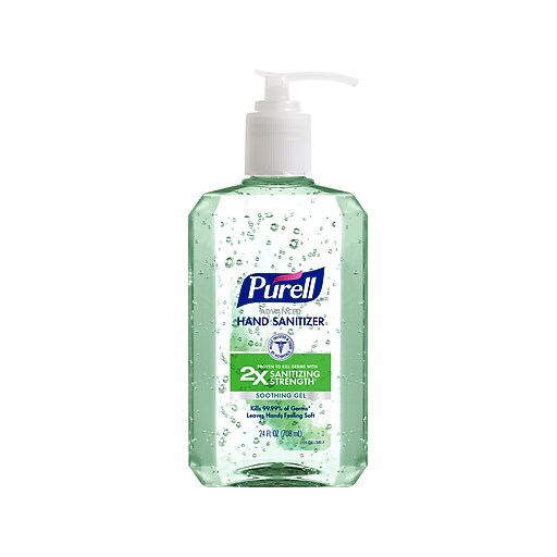 PURELL Advanced 70% Alcohol Gel Hand Sanitizer, 24 Fl. Oz. (3124-04-CMR ...