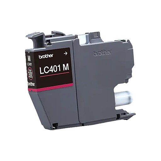 Brother LC401 Magenta Standard Yield Ink Cartridge (LC401MS) | Staples