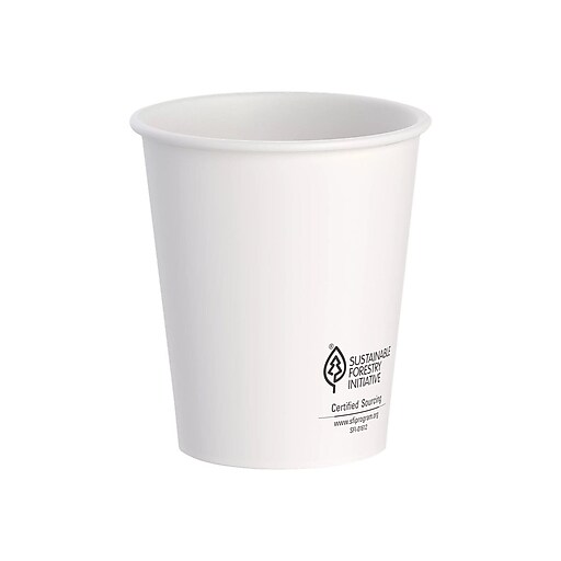 Dart ThermoGuard Paper Hot Cup 12 Oz., White, 30 Cups/Pack (DWTG12W ...