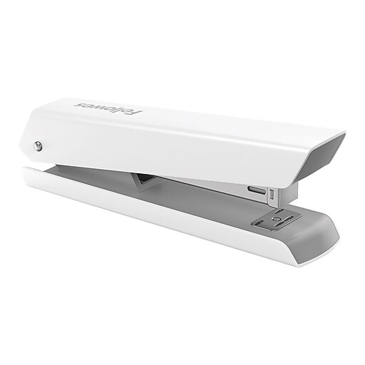 Fellowes LX820 Classic Desktop Stapler, 20-Sheet Capacity, White ...