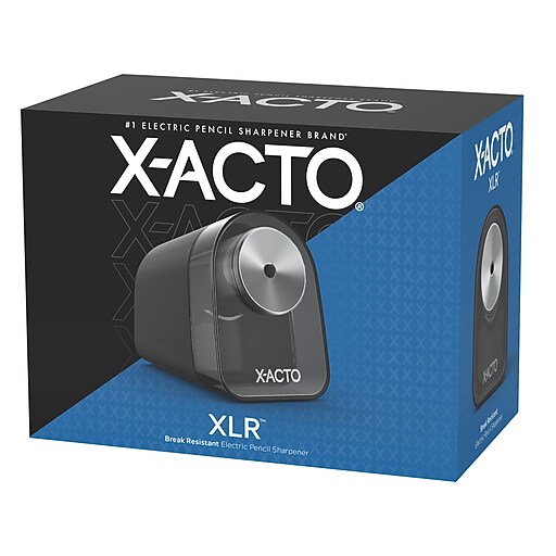 X-ACTO XLR Electric Pencil Sharpener, Black (ELM1818X) | Staples