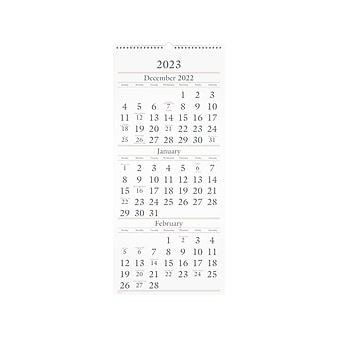 Three-Month Calendars | Staples