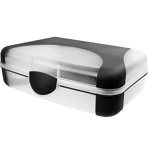 It's Academic Clasp Lid Plastic Pencil Box, Assorted Colors (91160 ...