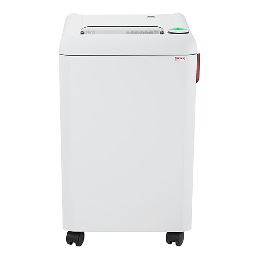 IDEAL 2503 P-2 Security 24 Sheet Strip Cut Multi-Media Commercial Shredder (IDEDSH0300H) | Staples