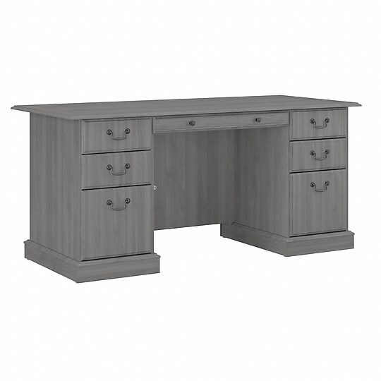 Bush Furniture Executive Gray Office Desks Staples