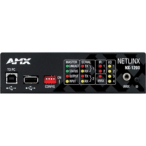 AMX NetLinx NX-1200 Integrated Controller, Black (FG2106-01) | Staples