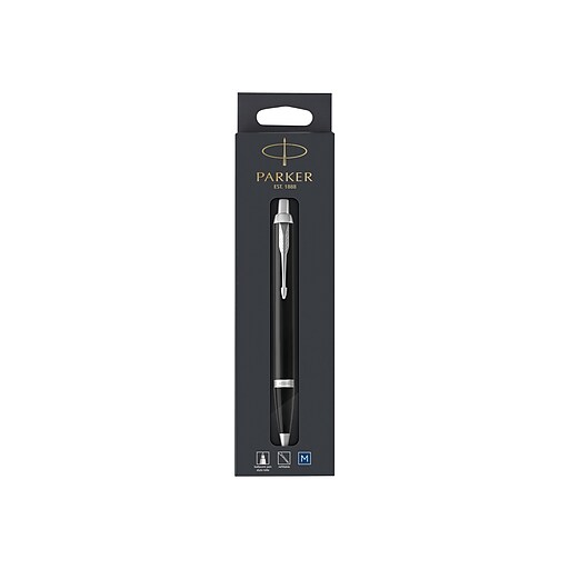 Parker IM Retractable Ballpoint Pen, Medium Point, Blue Ink (1975554 ...