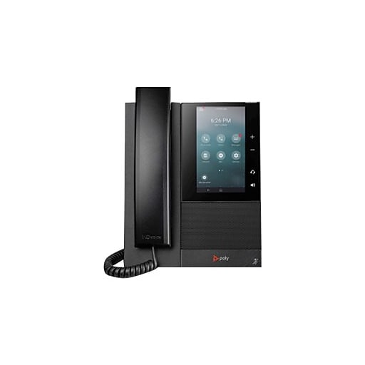 Poly CCX 505 Corded Telephone, Black (2200-49735-019) | Staples