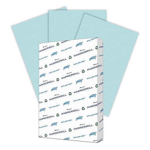Hammermill Recycled Colors 11" x 17" Color Copy Paper, 20 lbs. Blue ...