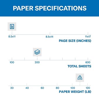 Cardstock Paper - A Variety of Weights & Sizes | Staples