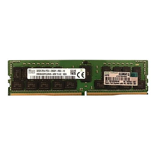 HPE 32GB DDR4 RDIMM 288-pin DRAM Memory (P06189-001) | Staples