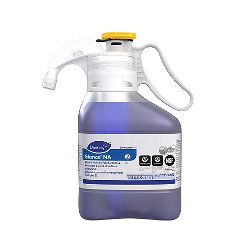 Diversey Glance NA Glass and Multi-Surface Cleaner SC, 47.3 Oz ...