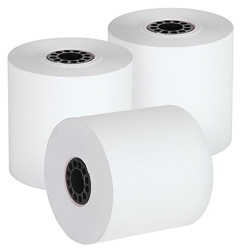 Staples Thermal Paper Rolls, 2 1/4" x 80', BPA Free, 10/Pack (452175 ...