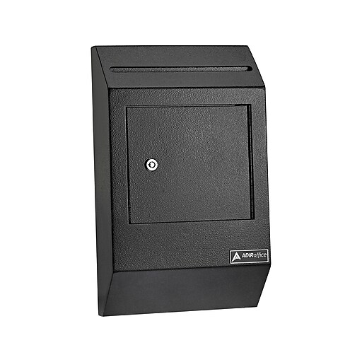 AdirOffice Heavy-Duty Weatherproof Secured Drop Box with Suggestion ...