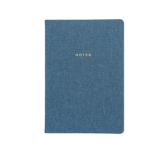 Martha Stewart Notebook, 6" x 8", Ruled, 128 Sheets, Navy (MS110K ...