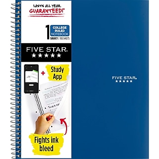 Five Star Assorted Spiral Bound Notebooks | Staples Five Star Assorted Spiral Bound Notebooks | Staples