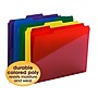 Smead Poly File Folder with Slash Pocket, 1/3-Cut Tab, Letter Size ...