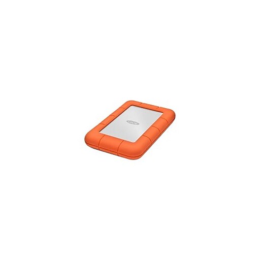 LaCie Rugged Mini 5TB External USB 3.0 Portable Hard Drive, Silver ...