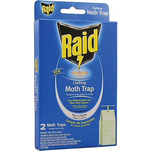 Pic-Corp Raid Clothing Moth Trap, 2 pk (CMOTHRAID) | Staples