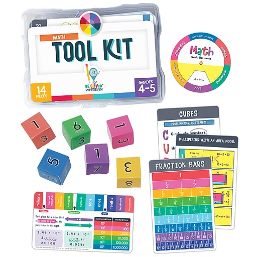 Carson Dellosa Math Tool Kit, 14 pieces | Staples