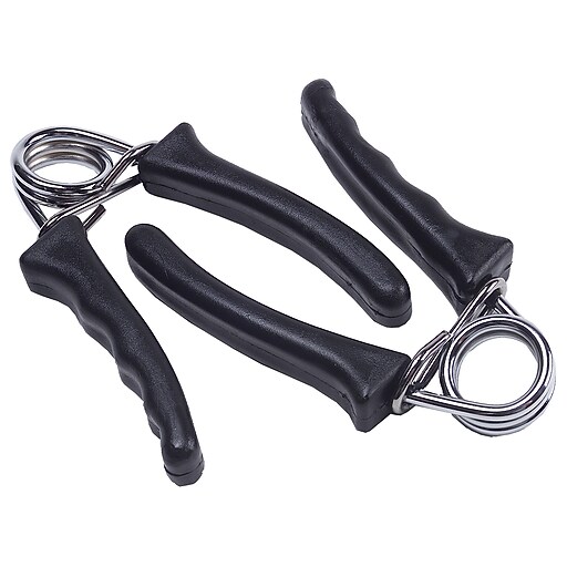 GoFit Black Hand Grips, Medium-Resistance (GF-HG) | Staples