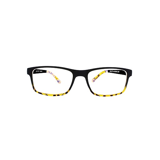 SAV Tri Focus Reader +3.00 Reading Glasses, Black Demi (E2201) | Staples