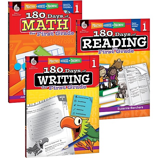 Teacher Created Materials 180 Days of Reading, Writing, and Math for ...