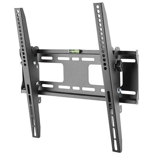 Atdec Adjustable Tilt Wall Mount for Displays Up to 110 lbs., Black (AD ...