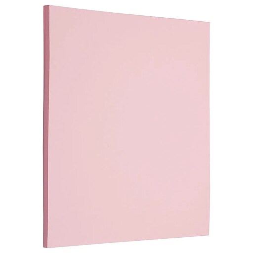 JAM Paper 8.5" x 11" Paper, 32lb, Baby Pink Pastel, 100 Sheets/Pack ...