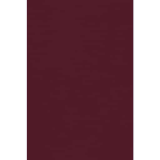 JAM PAPER 12" x 18" Cardstock, Burgundy Linen, 50/pack (1218-C-BGLI-50 ...