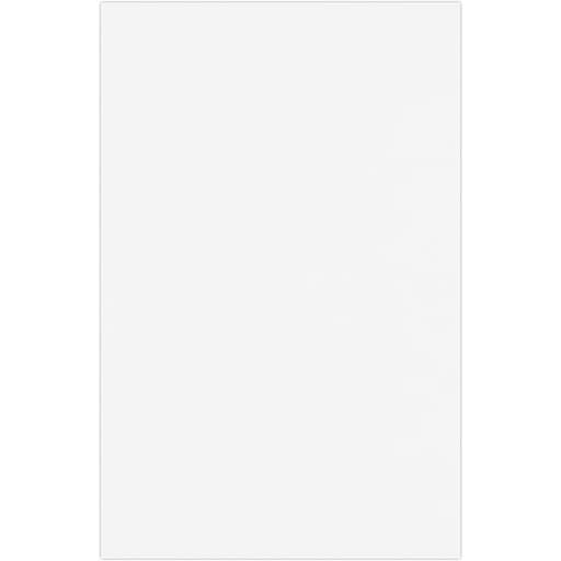 JAM PAPER 11" x 17" Cardstock, 130lb, White, 50/pack (1117-C-130W-50 ...