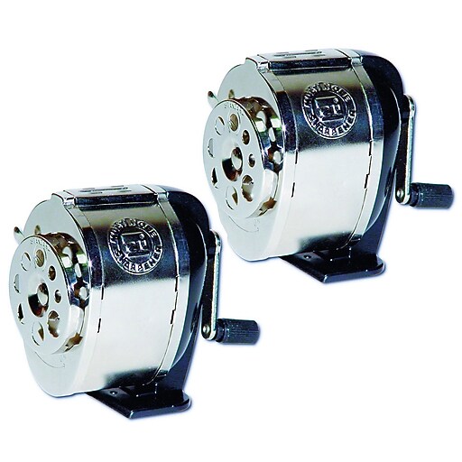 Charles Leonard Mountable Heavy Duty Steel Pencil Sharpener, Multisize ...