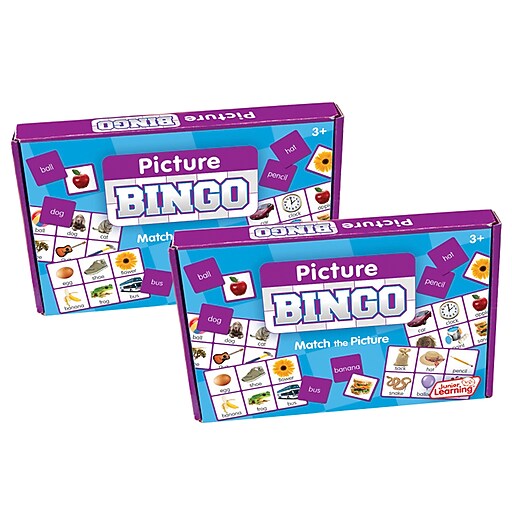 Junior Learning Picture Bingo, Pack of 2 (JRL540-2) | Staples