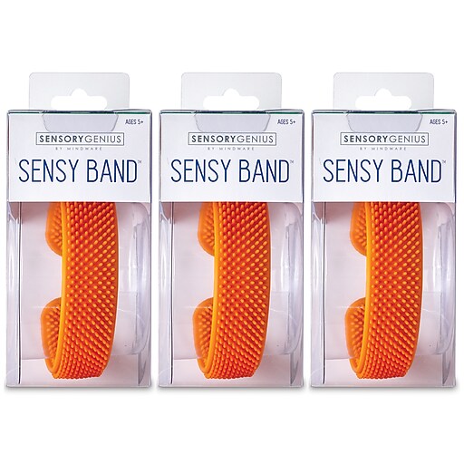 Sensory Genius Sensy Band Fidget Wristband, Pack of 3 (MWA13785006-3 ...