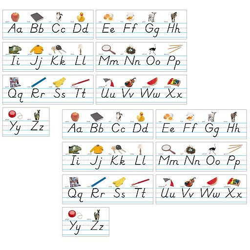 North Star Teacher Resources Photo & Modern Manuscript Alphabet Lines ...