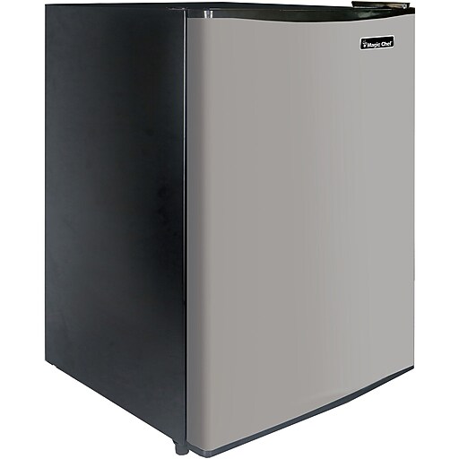 Magic Chef 2.4 cu. ft. Mini Fridge, Stainless Steel (MCAR240SE2) | Staples