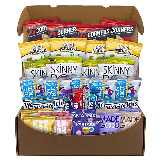 Snack Box Pros Allergen Friendly Snack Box, 38/Box (700-00156) | Staples