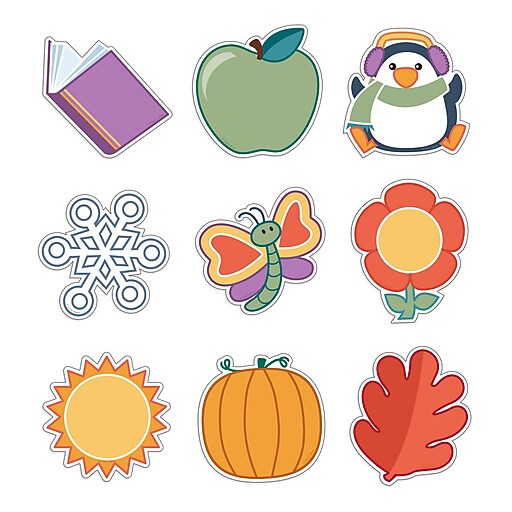 Carson-Dellosa Year-Round Seasonal Mega Pack Cutouts | Staples