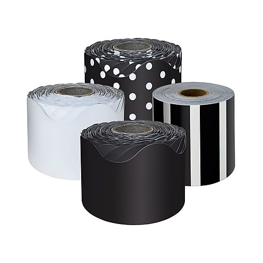 Carson-Dellosa Farmhouse Rolled Border Set, 4 Pack (145299) | Staples