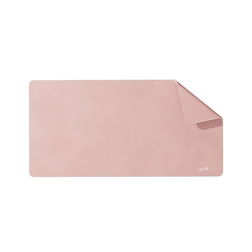 Mobile Pixels Inc. PU Leather Desk Mat, 31.5" x 15.75", Coral Pink (115 ...
