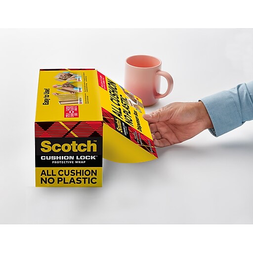 Scotch Cushion Lock Protective Wrap, 12 in x 175 ft (PCW-12175-DB ...