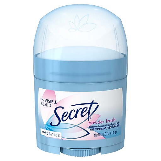 Secret Powder Fresh Invisible Solid Antiperspirant and Deodorant, 0.5 ...