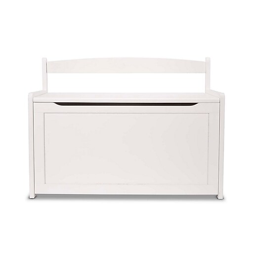 Wooden Toy Chest, White | Staples