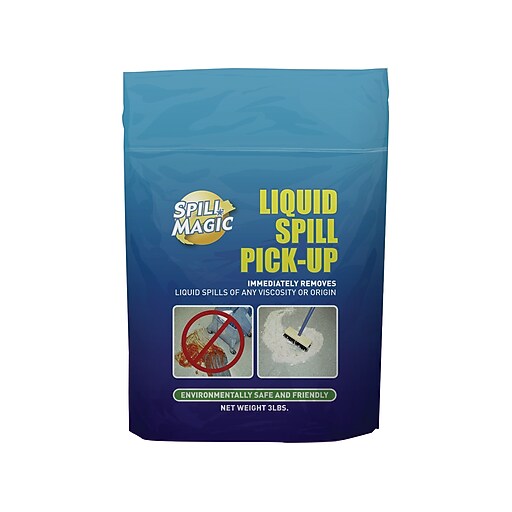 Spill Magic Non-Toxic Spill Pick Up, 3 lbs., 6/Carton (SM106) | Staples