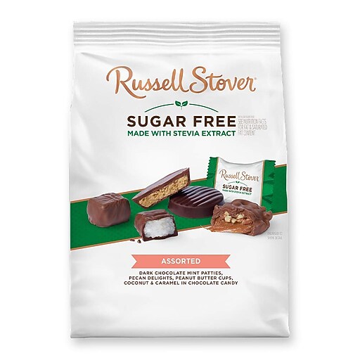Russell Stover Sugar-Free Assorted Chocolate Candy, 19.9 oz (220-02268 ...