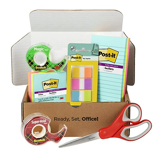 Scotch and Post-it Brand Back to School Bundle, 2 Scotch Tapes, 2 Post ...