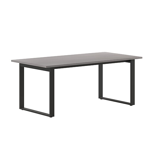 Flash Furniture Redmond 72"W x 36"D Conference Table, Laminate, Gray ...